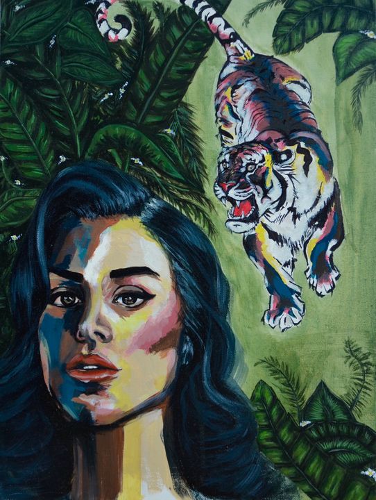 Dark Paradise - Rotten Art - Paintings & Prints, People & Figures ...