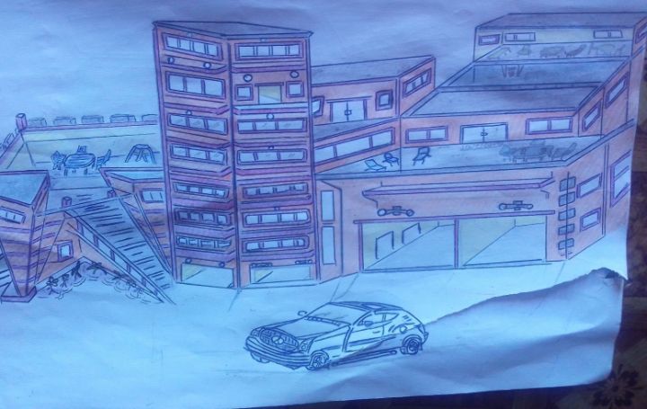 Millionaire's house - Mlandeli 99 - Drawings & Illustration ...