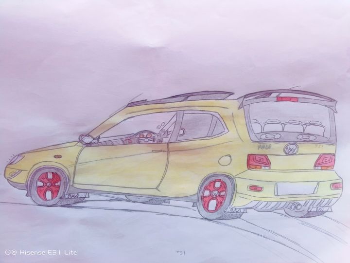 VW Polo TSI - Mlandeli 99 - Digital Art & AI, Childrens Art, School ...