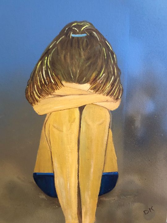 Board - Darlene Kerr - Paintings & Prints, People & Figures, Female ...