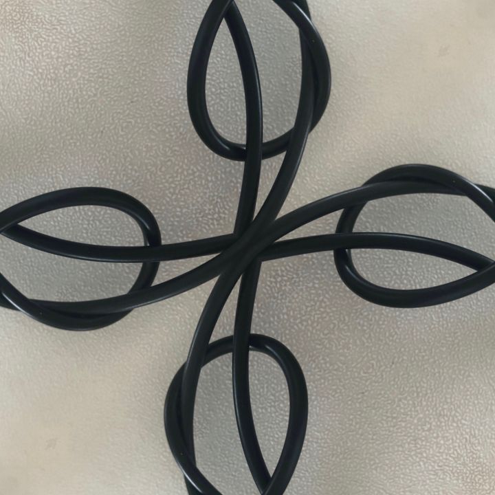 The Cord as a Flower - McCright - Digital Art & AI, Abstract, Geometric ...