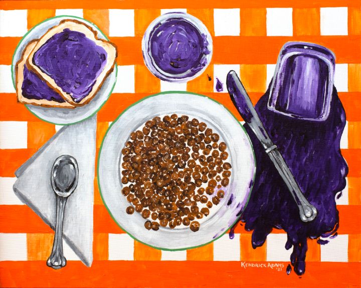 Instagram 3, Cereal and Juice - Ken Adams - Paintings & Prints, Still ...