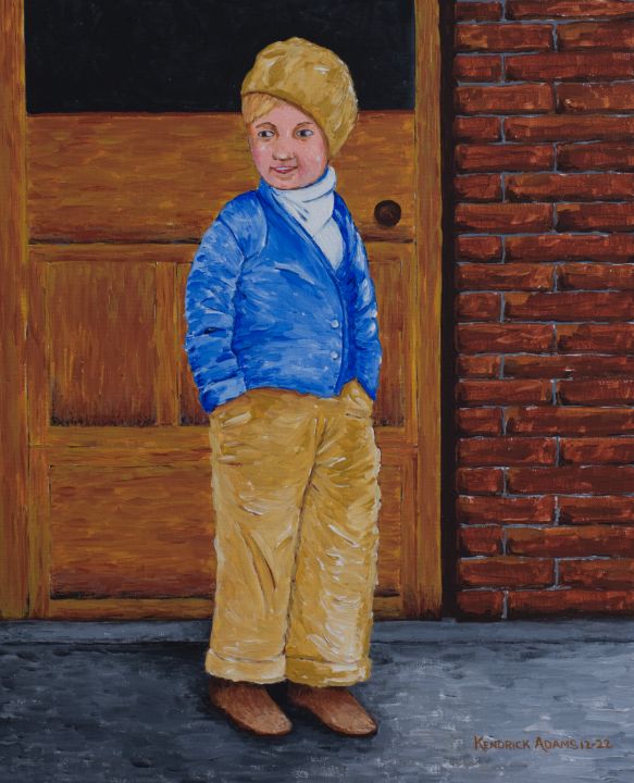 Rumpled Boy - Ken Adams - Paintings & Prints, People & Figures ...