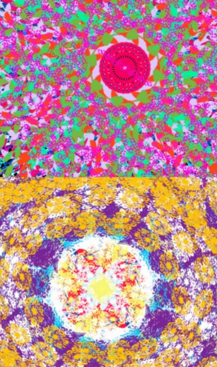Pretty Autism Flowers - Lee Noble MC. - Digital Art & AI, Flowers ...