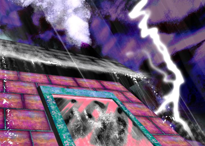 The Raging Storm - TA Provencher - Drawings & Illustration, Landscapes ...