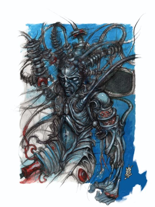 Torn - Space Junk - Drawings & Illustration, Fantasy & Mythology, Space ...