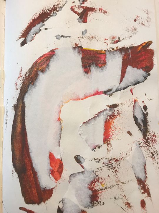 Ripped hearts - Lost souls - Paintings & Prints, Abstract, Color - ArtPal