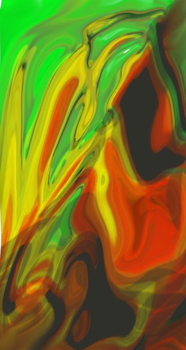 Hurt - Art always - Digital Art, Abstract, Movement - ArtPal