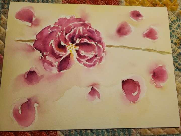 Deconstructed Rose - Victoria Gayle - Paintings & Prints, Flowers ...