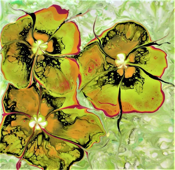 Summer flowers - Lidia Marquis - Paintings & Prints, Flowers, Plants ...