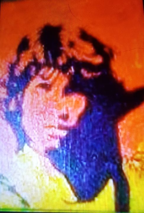 Jim Morrison Fire - Dark Castle Art - Paintings & Prints, People ...