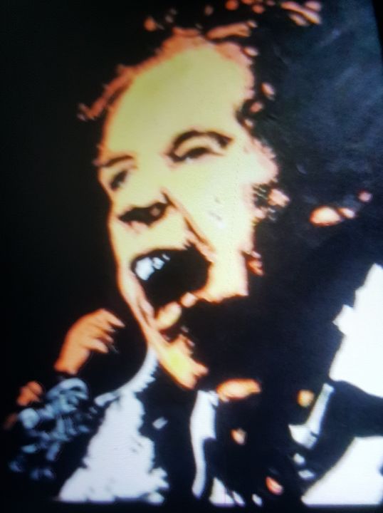 Johnny Rotten The Sex Pistols - Dark Castle Art - Paintings & Prints ...