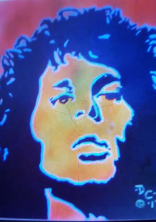 Jim Morrison portrait red - Dark Castle Art - Paintings & Prints ...