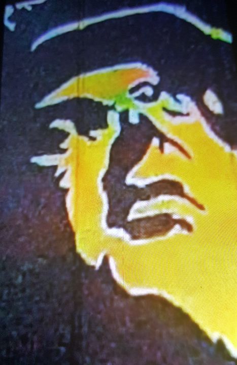 Van Morrison on Wood - Dark Castle Art - Paintings & Prints, People ...