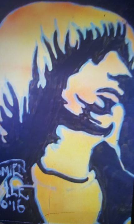 Johnny Ramone #1 - Dark Castle Art - Paintings & Prints, People ...