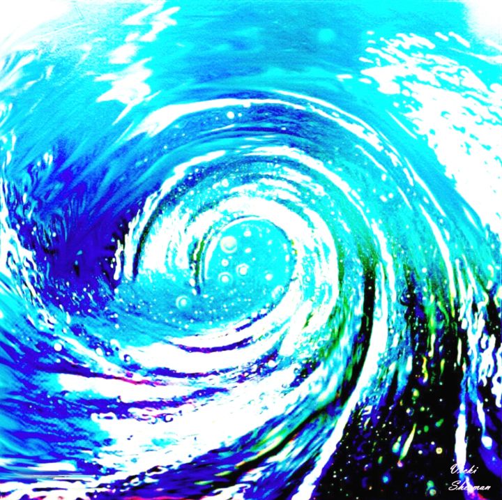 The Wave - the ebb and flow of life - Vicki Sherman Art - Paintings ...