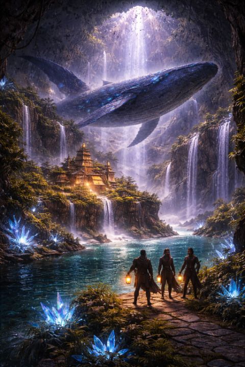 Sanctuary of the Skyborne - Nathan Jansen - Digital Art & AI, Fantasy ...