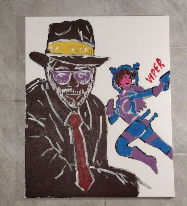 Indiana Jones Meets Viper - Viper - Paintings & Prints, People ...