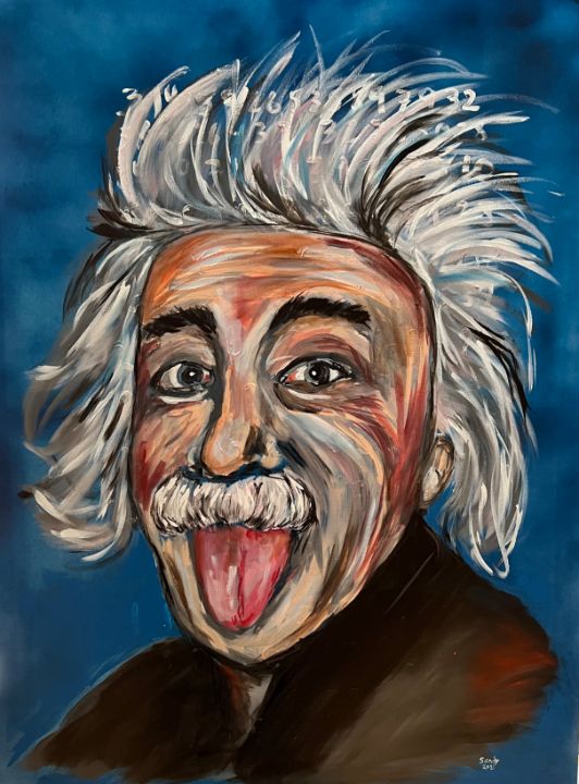 Genius - Sandy Pavao-Pinarreta - Paintings & Prints, People & Figures ...