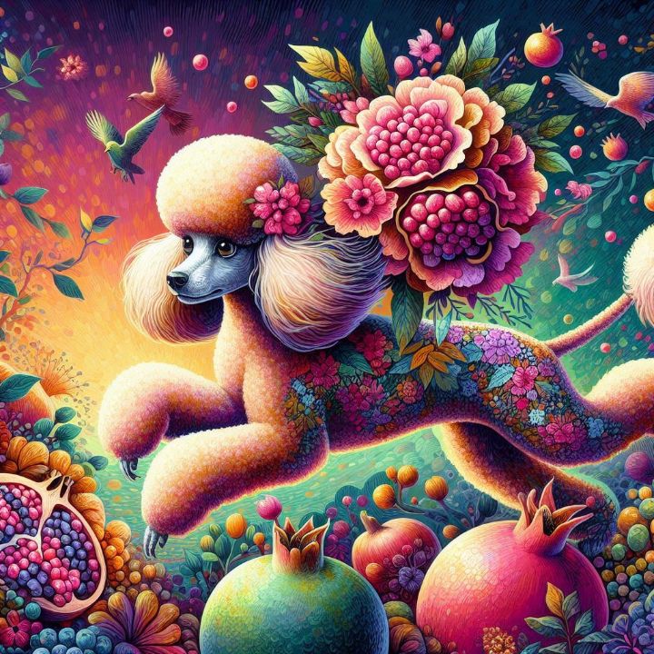 My pomegranate poo - Neoteric - Digital Art & AI, Animals, Birds ...