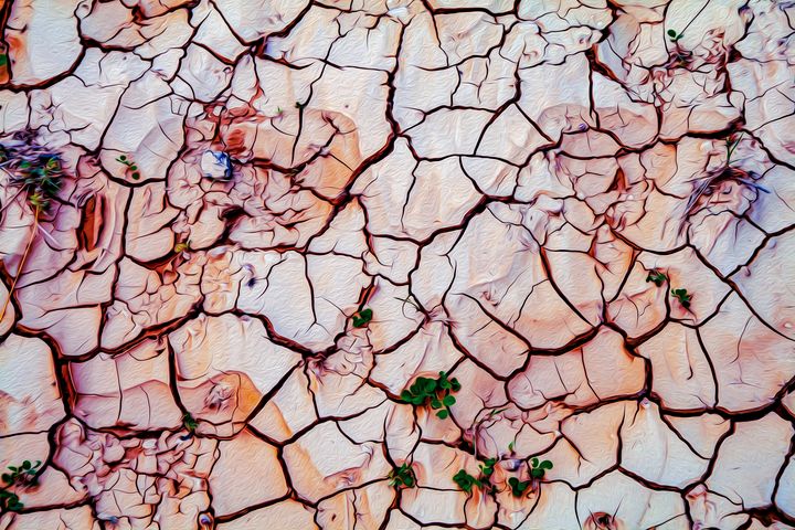 Cracked Earth - MJB DigiArt - Digital Art & AI, Abstract, Landscape ...