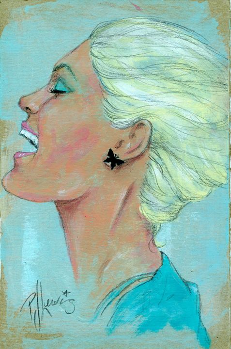 Laugh often - P J Lewis Art Gallery - Paintings & Prints, People ...