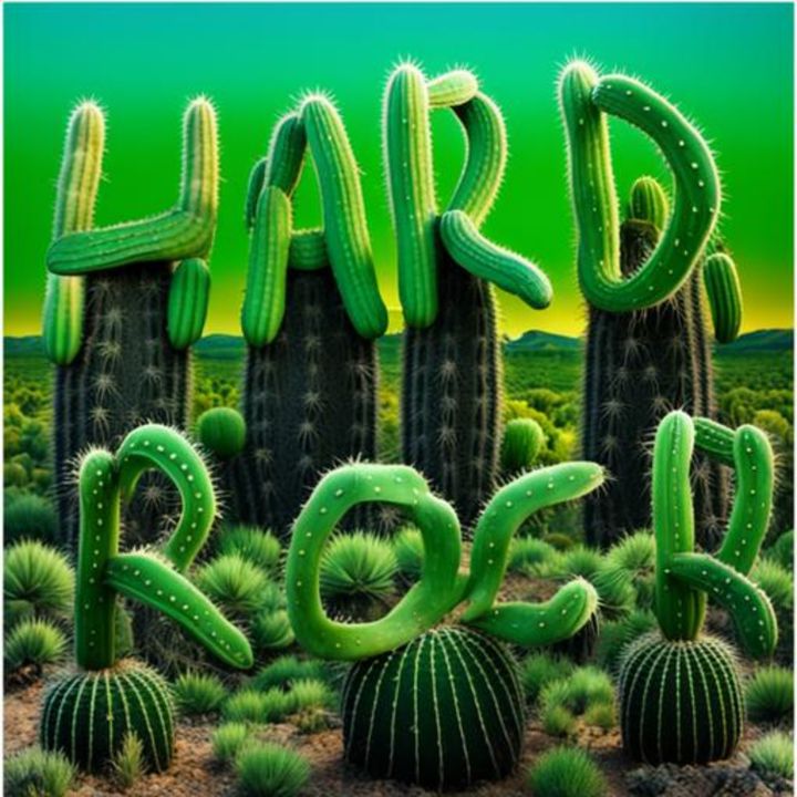 Hard rock cactus - andyaiart - Digital Art & AI, Flowers, Plants ...