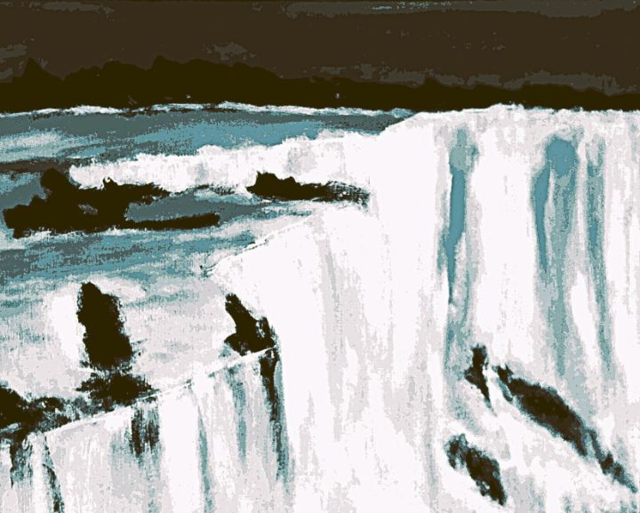 Chutes d’eau - Cothy'Art - Digital Art & AI, Landscapes & Nature ...