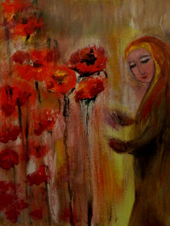 Confessing - CS art - Paintings & Prints, Abstract, Figurative - ArtPal