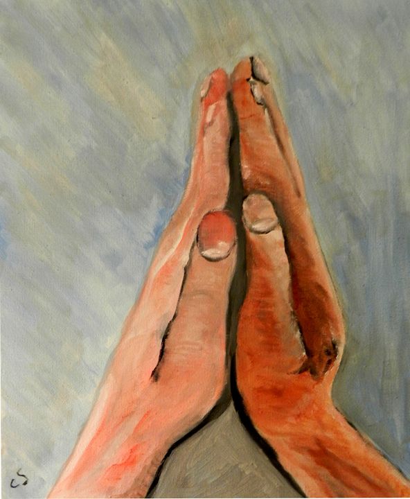 Praying - CS art - Paintings & Prints, Religion, Philosophy ...