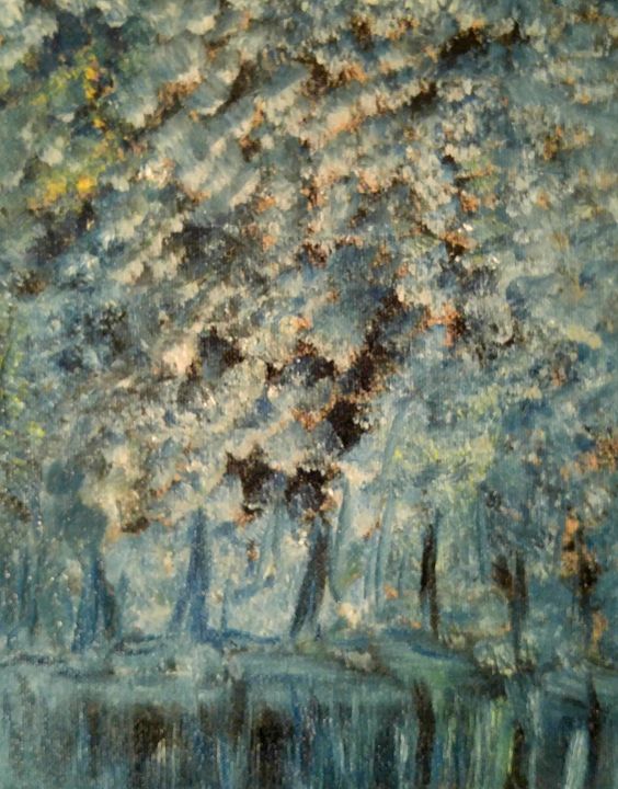 Forest 28 - CS art - Paintings & Prints, Abstract, Landscape - ArtPal