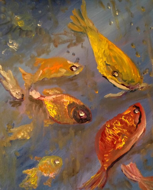 Underwater 3 - CS art - Paintings & Prints, Animals, Birds, & Fish ...