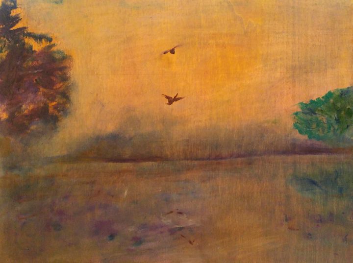 Summer on Ile Barwick - CS art - Paintings & Prints, Abstract ...