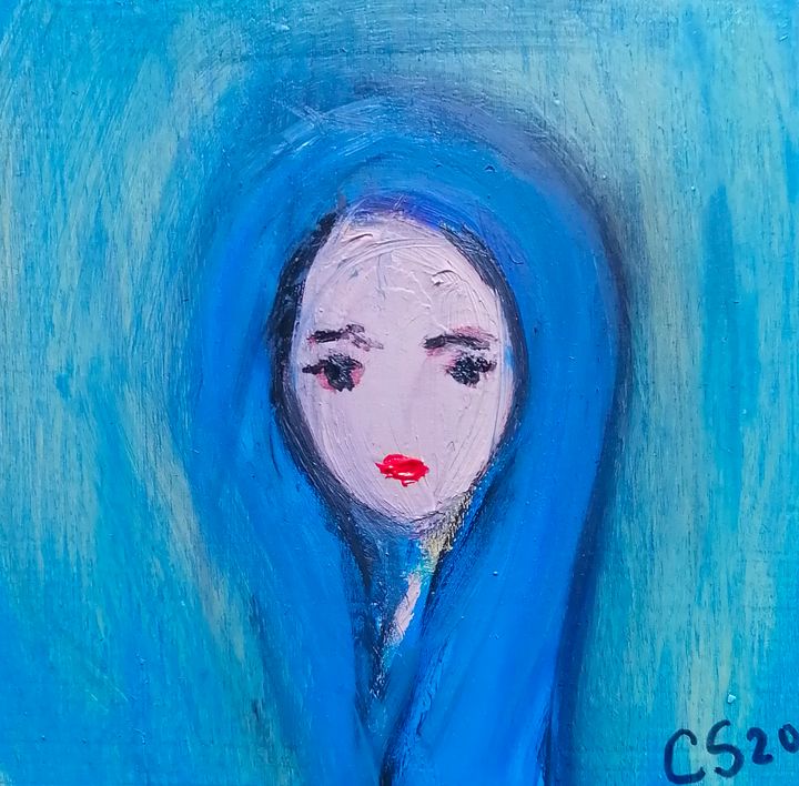 Chip - CS art - Paintings & Prints, Abstract, Figurative - ArtPal