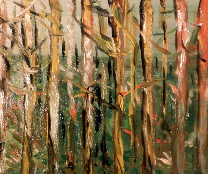 Forest - CS art - Paintings & Prints, Abstract, Landscape - ArtPal