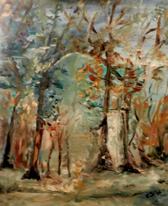 Forest (Di) - CS art - Paintings & Prints, Landscapes & Nature, Forests ...