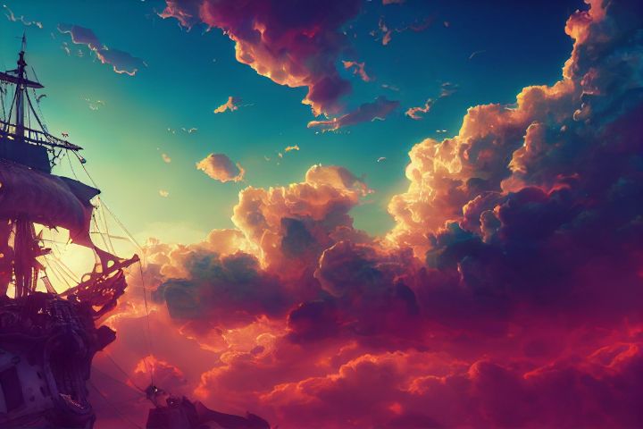 Set Sail Dreamingadinfinitum Digital Art Ai Fantasy Mythology