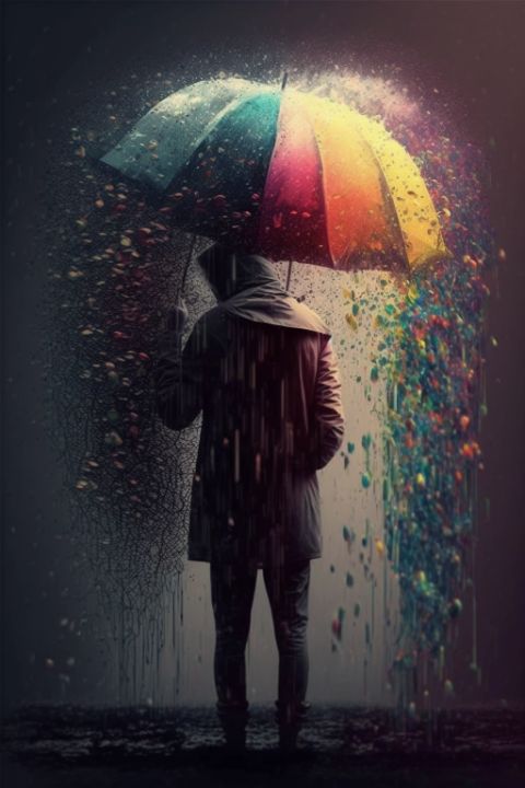 ️Shattering Rain☔ - DreamingAdInfinitum - Digital Art & AI, Fantasy ...