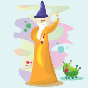 A wizard with its pet - Digital art - Digital Art, Fantasy & Mythology ...