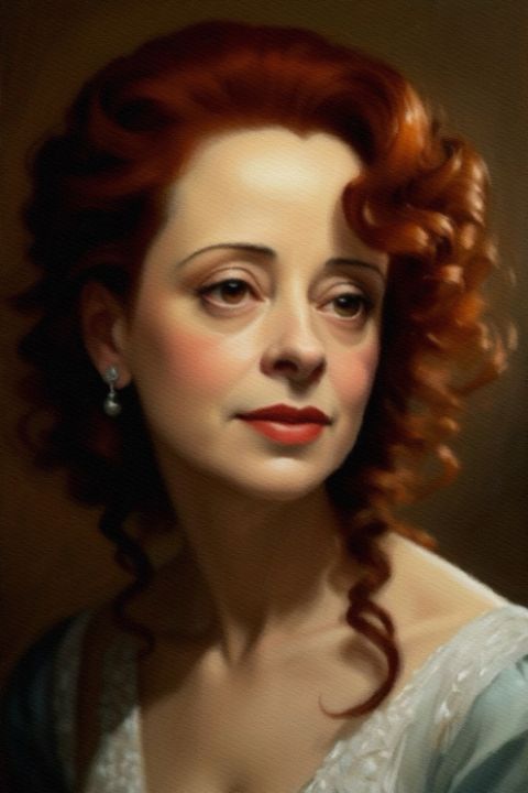 Elsa Lanchester, Actress - Esoterica - Paintings & Prints, People ...