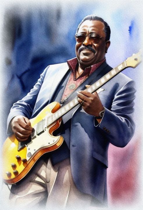 Albert King, Music Star - Esoterica - Paintings & Prints, People ...