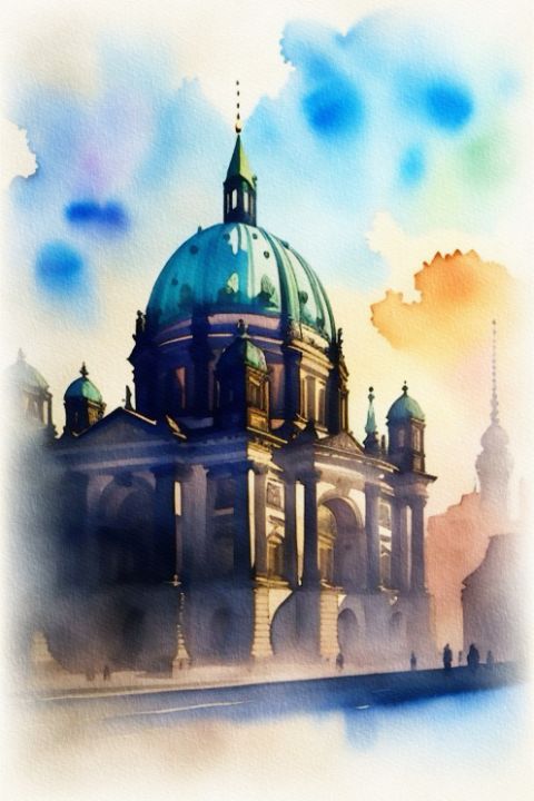 Berlin, Germany - Esoterica - Paintings & Prints, Buildings ...