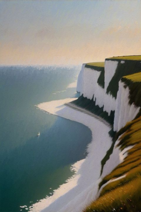 White Cliffs of Dover - Esoterica - Paintings & Prints, Buildings ...