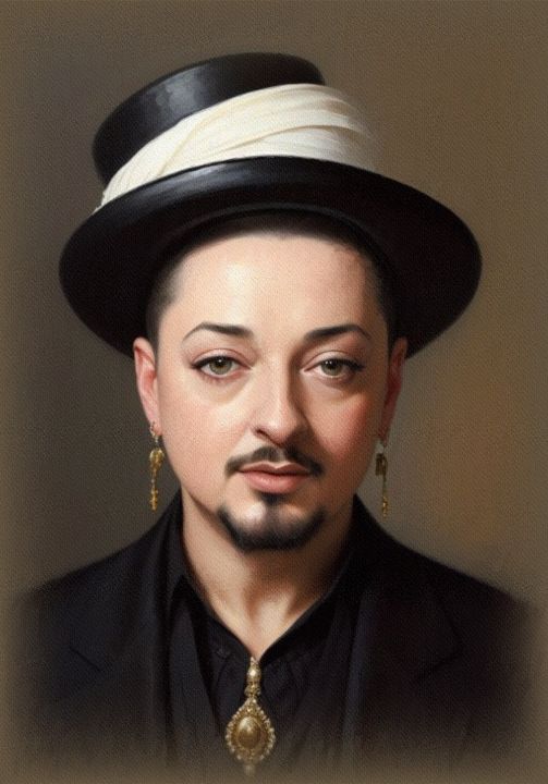 Boy George, Music Star - Esoterica - Paintings & Prints, People ...