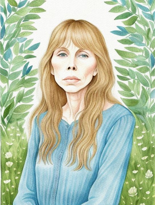 Joni Mitchell, Music Star - Esoterica - Paintings & Prints, People ...