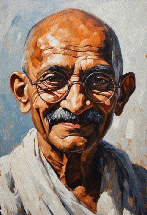 Mahatma Gandhi - Esoterica - Paintings & Prints, People & Figures, Past ...