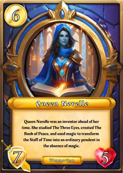 Norelle - Trading Card - HALE Series - J.K. Noble - Digital Art & AI ...