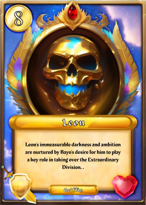 LEON - Trading Card - HALE Series - J.K. Noble - Digital Art, Fantasy ...