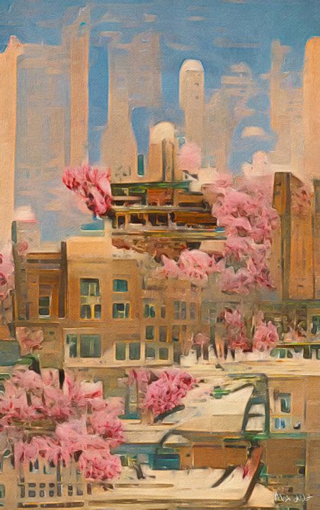 Chicago 2021 - Distorted View Imagery - Digital Art & AI, Buildings ...