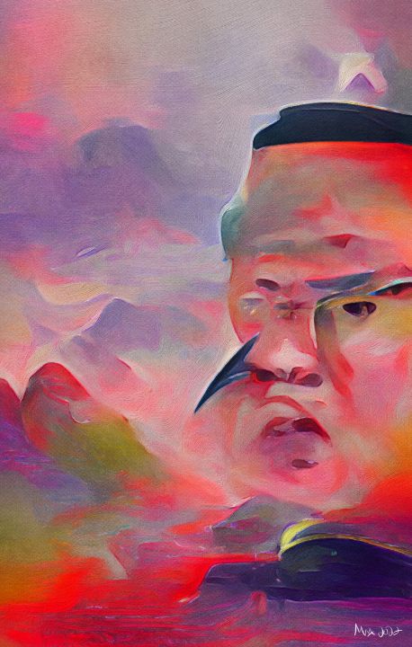 Kim Jong Un - Distorted View Imagery - Digital Art & AI, People ...